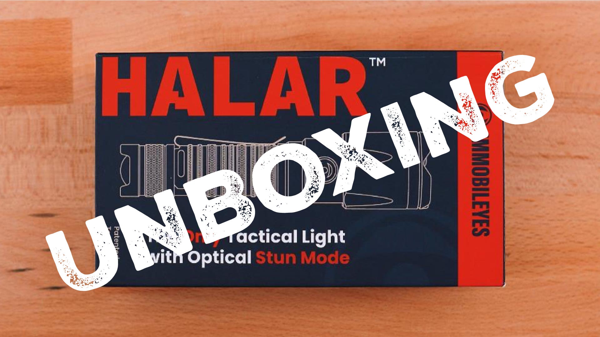 HALAR TAC-1 Flashlight